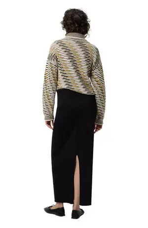 Missoni Long Skirt With Slit - Black
