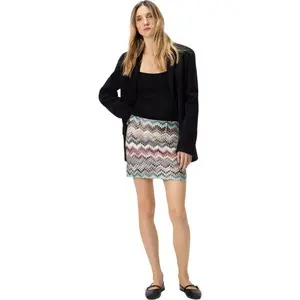 Missoni Snake Pattern Mini Skirt