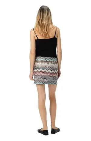 Missoni Snake Pattern Mini Skirt