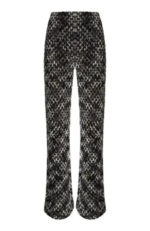 Missoni Flame Lace Knit Palazzo Pants