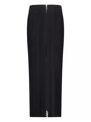 Sportmax Ribbed Zip-front Maxi Skirt