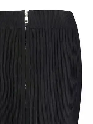 Sportmax Ribbed Zip-front Maxi Skirt