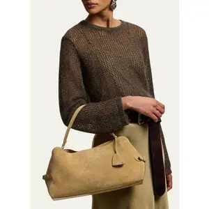 Ralph Lauren The Calf-suede Shoulder Bag