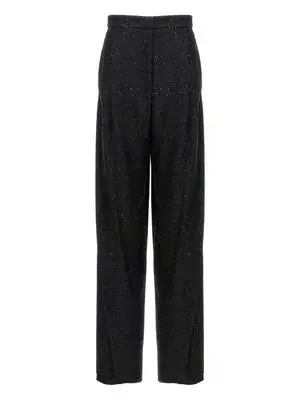 Max Mara Sequin-appliqué Trousers