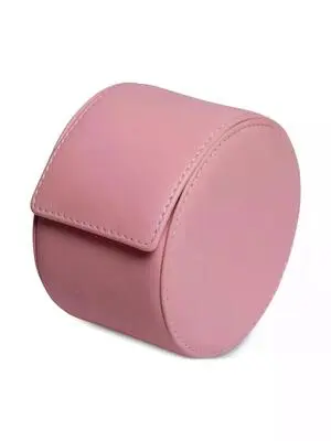 KROSS STUDIO Chromatic Leather Cylindrical Watch Roll - Pink
