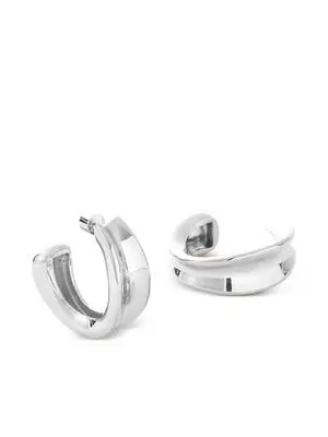 Jenny Bird Doune Hoop Earrings - Silver