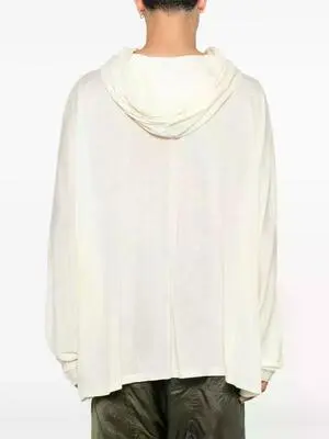 Rick Owens Long-sleeve Cowl-neck Top