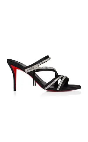 Christian Louboutin Zip Up Sandals For Women