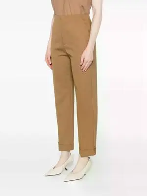 Alberta Ferretti Tailored Trousers With Cuffed Hems