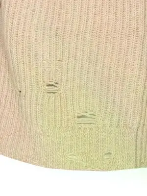 MAISON MARGIELA High Neck Zip-front Top - Neutrals