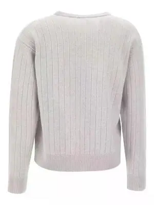 Eleventy Ribbed Crew-neck Sweater