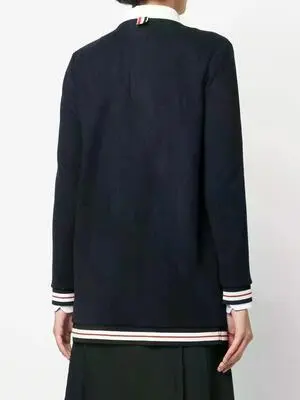 Thom Browne Open-front Cotton Cardigan