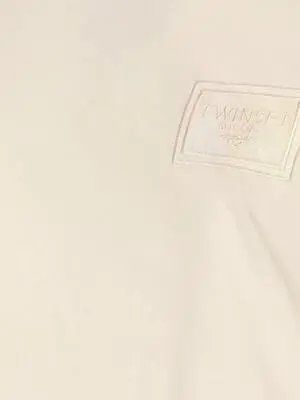 TWINSET Embroidered Logo T-shirt