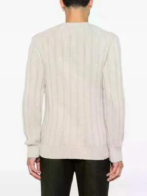 DRUMOHR Cable-knit Crew-neck Sweater