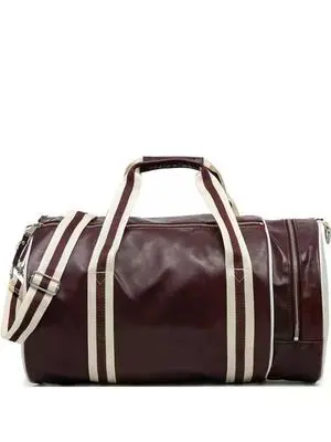 Fred Perry Logo-print Holdall - Red