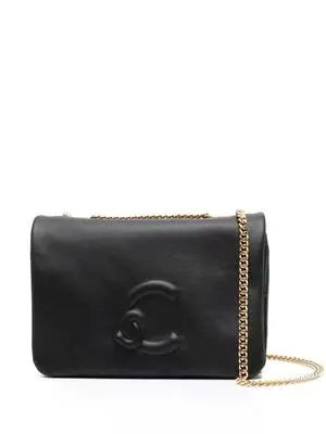COCCINELLE Mini Embossed-logo Chain Shoulder Bag