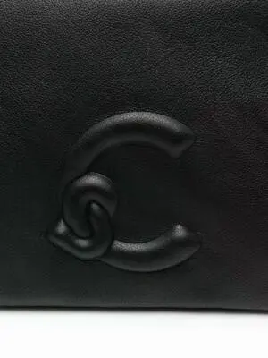 COCCINELLE Mini Embossed-logo Chain Shoulder Bag