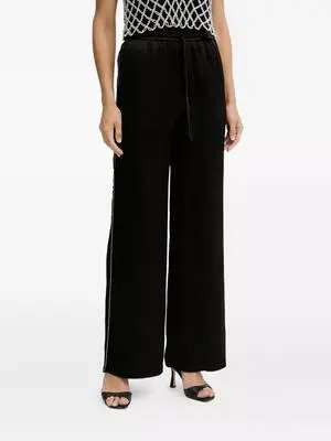Pinko Side-stripe Satin Trousers