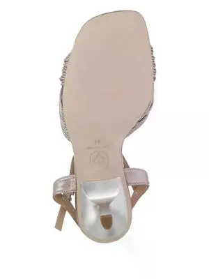 Ash 60mm Knotted Ankle-strap Sandals