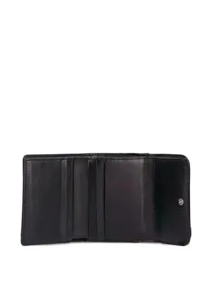 Chloé Small Marcie Tri-fold Leather Wallet - Black