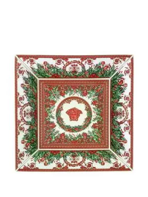 Versace Medusa-head Tray - Rosso/verde