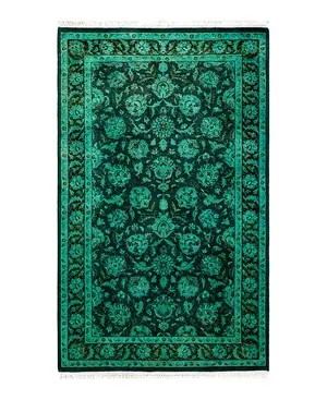 Bloomingdale'S Fine Vibrance M1192 Area Rug, 3'2 X 5'2 - Green