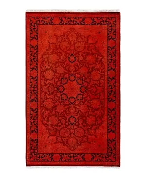 Bloomingdale'S Fine Vibrance M1192 Area Rug, 3'2 X 5'2 - Orange