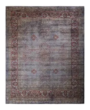 Bloomingdale'S Fine Vibrance M1494 Area Rug, 8'2 X 10'3 - Gray