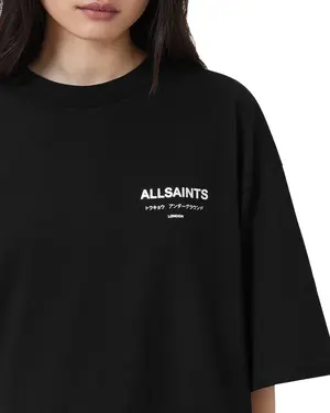 ALLSAINTS Under Amelie Tee - Black