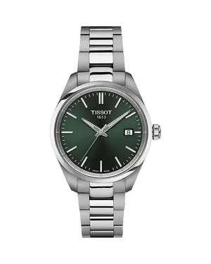 TISSOT Pr 100 34mm Watch - Green/silver