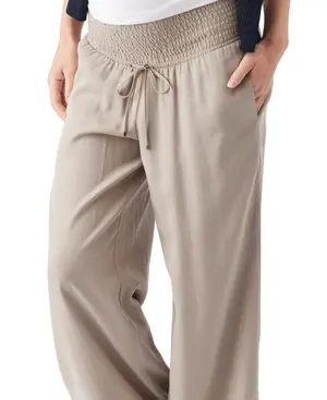 RIPE MATERNITY Wide Leg Tencel Pant