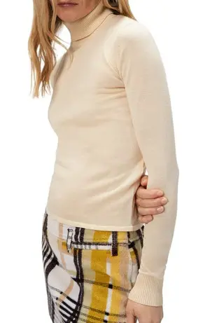 Missoni High-neck Sweater In Viscose And Wool Blend - Multicoloured