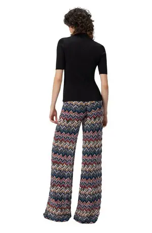Missoni Mock Neck Sweater With Lam - Black