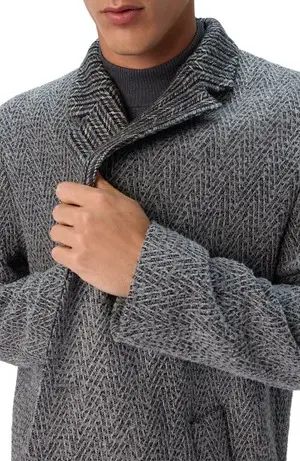 Missoni Wool Cloth Chevron Coat