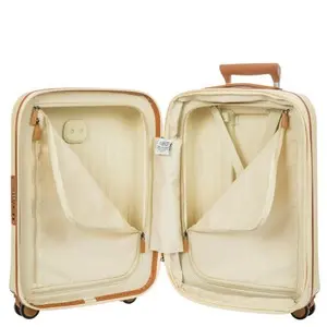 Bric'S Taormina Expandable Carry-on Spinner Luggage - Cream