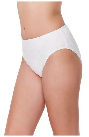GOTTEX Skyfall Mid Waist Swim Bottom - White