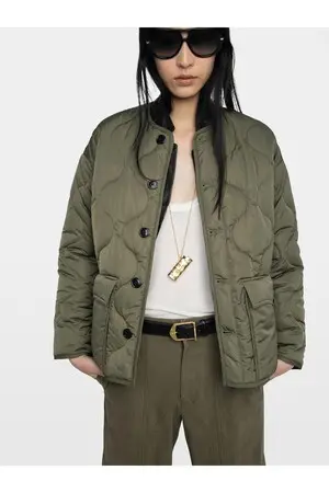 Women's Quilted Short Parka