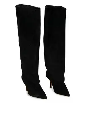 Paris Texas 75mm Suede Knee-high Boots