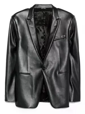 REVERES 1949 Single-breasted Leather Jacket