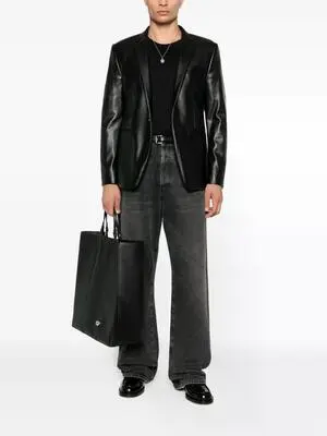 REVERES 1949 Single-breasted Leather Jacket