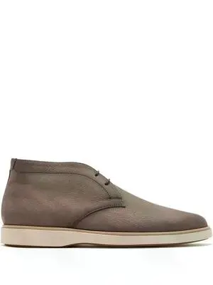 Magnanni Leather Desert Boots