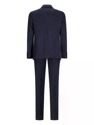 Tagliatore Pinstripe-pattern Suit - Blue