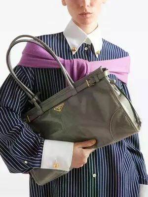Prada Bonnie Tote Bag - Grey