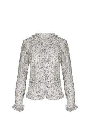 Anne Fontaine Giana Sheer Top