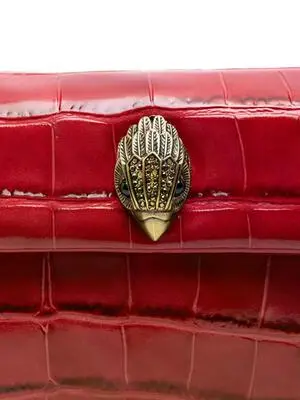 Kurt Geiger Crocodile-effect Chain Bag
