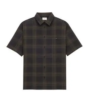 Saint Laurent Cotton Tartan Shirt