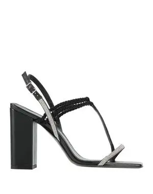 Peserico Thong Sandal - Black