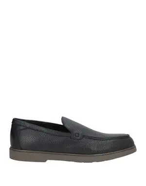DOUCAL'S Midnight Leather Loafers - Blue
