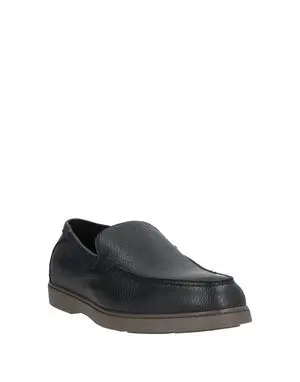 DOUCAL'S Midnight Leather Loafers - Blue