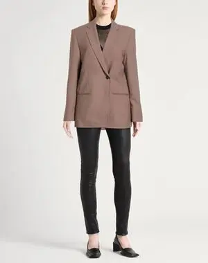 Helmut Lang Double-breasted Blazer In Polyester And Virgin Wool